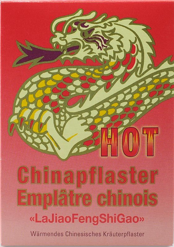 CHINAPFLASTER HOT La Jiao Feng Shi Gao - Wärme und Linderung in einem Pflaster